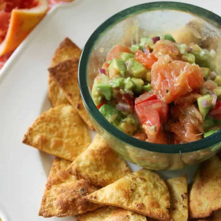 Avocado & Grapefruit Salsa - The Kitchen Prep Blog