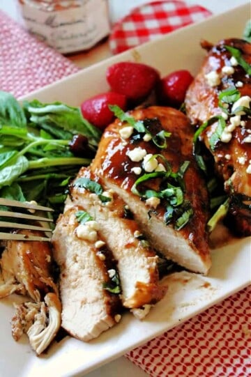 Strawberry Chicken - The Kitchen Prep Blog