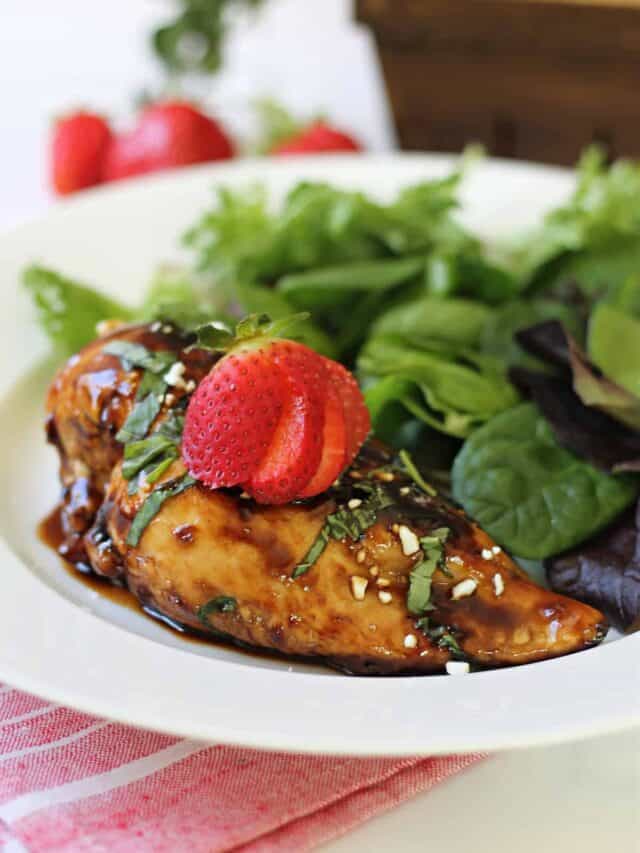 Strawberry Chicken - The Kitchen Prep Blog