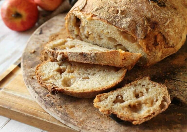 Apple Bread with Walnuts - The Kitchen Prep Blog