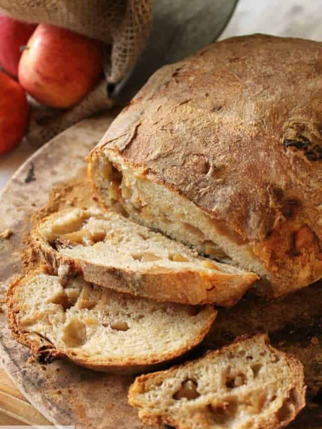 Roasted Apple Bread - The Kitchen Prep Blog
