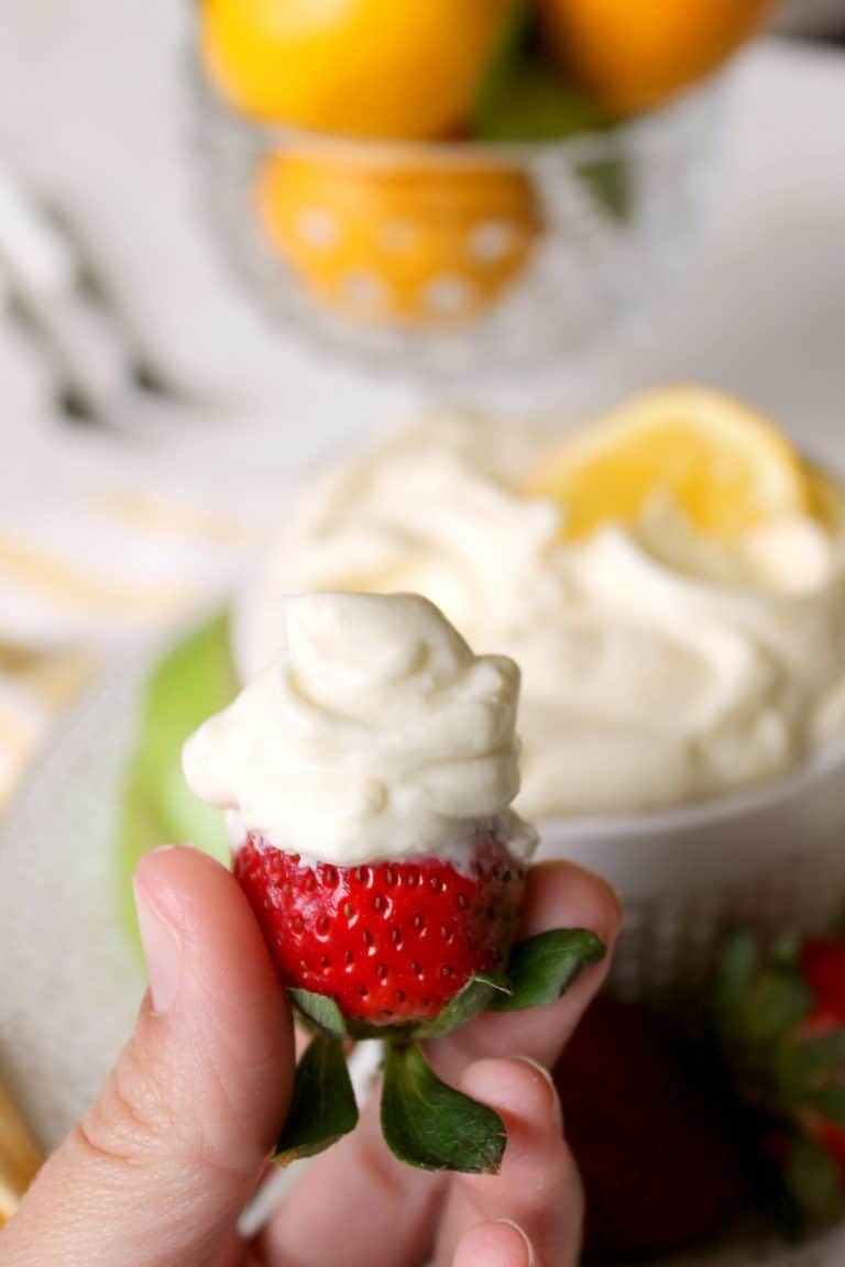 Mascarpone Fruit Dip