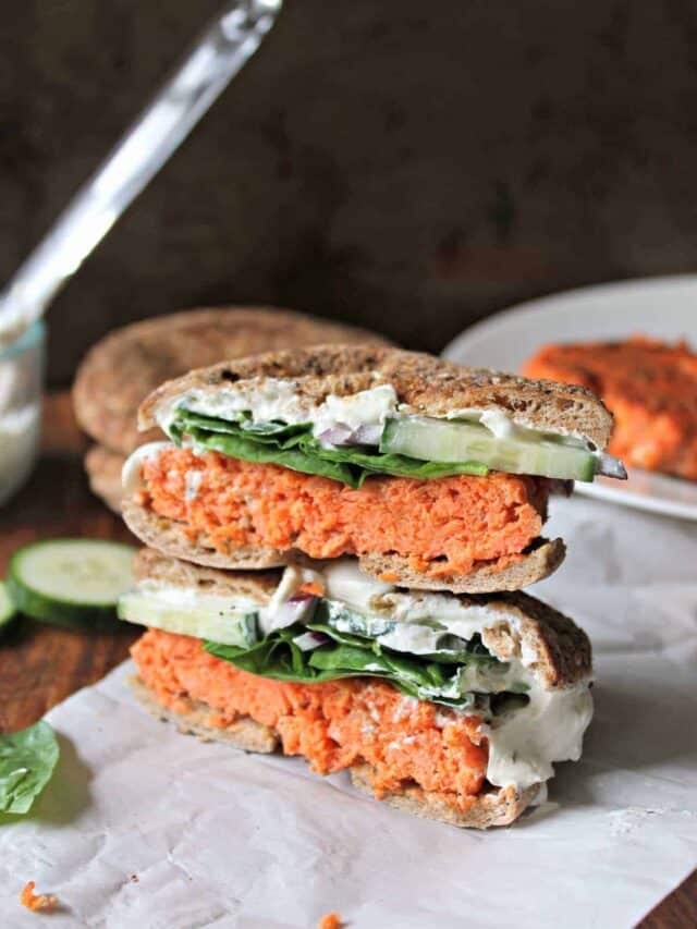 Salmon Bagel Burgers - The Kitchen Prep Blog