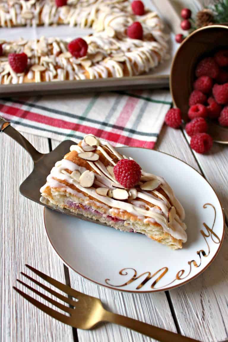 Raspberry Kringle - The Kitchen Prep Blog