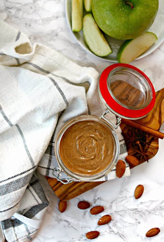 Vanilla Chai Almond Butter (Vitamix) - The Kitchen Prep Blog