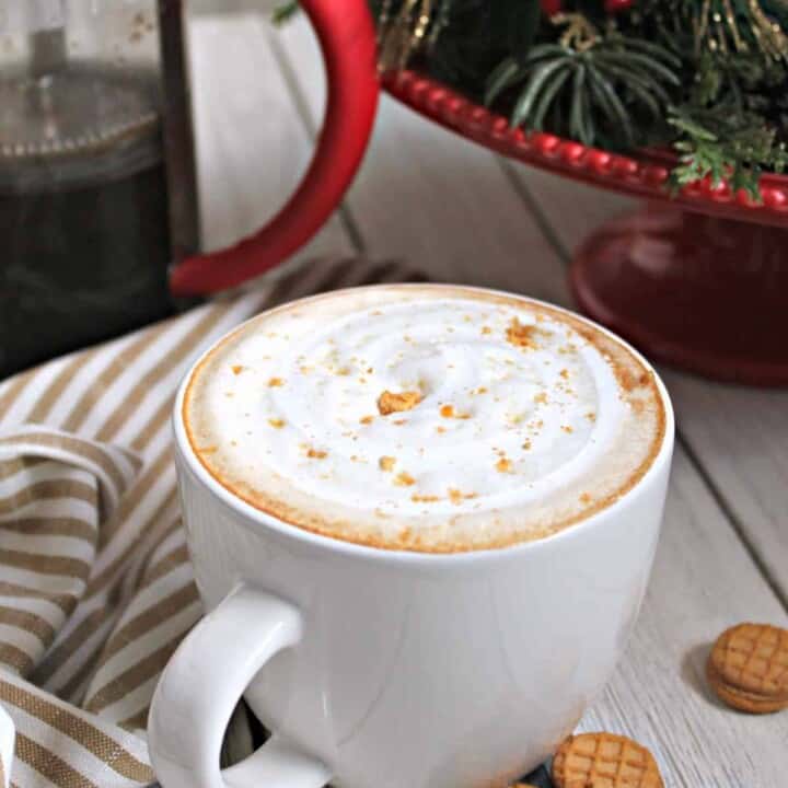 Fluffernutter Latte - The Kitchen Prep Blog