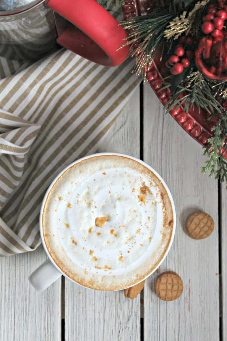 Fluffernutter Latte - The Kitchen Prep Blog