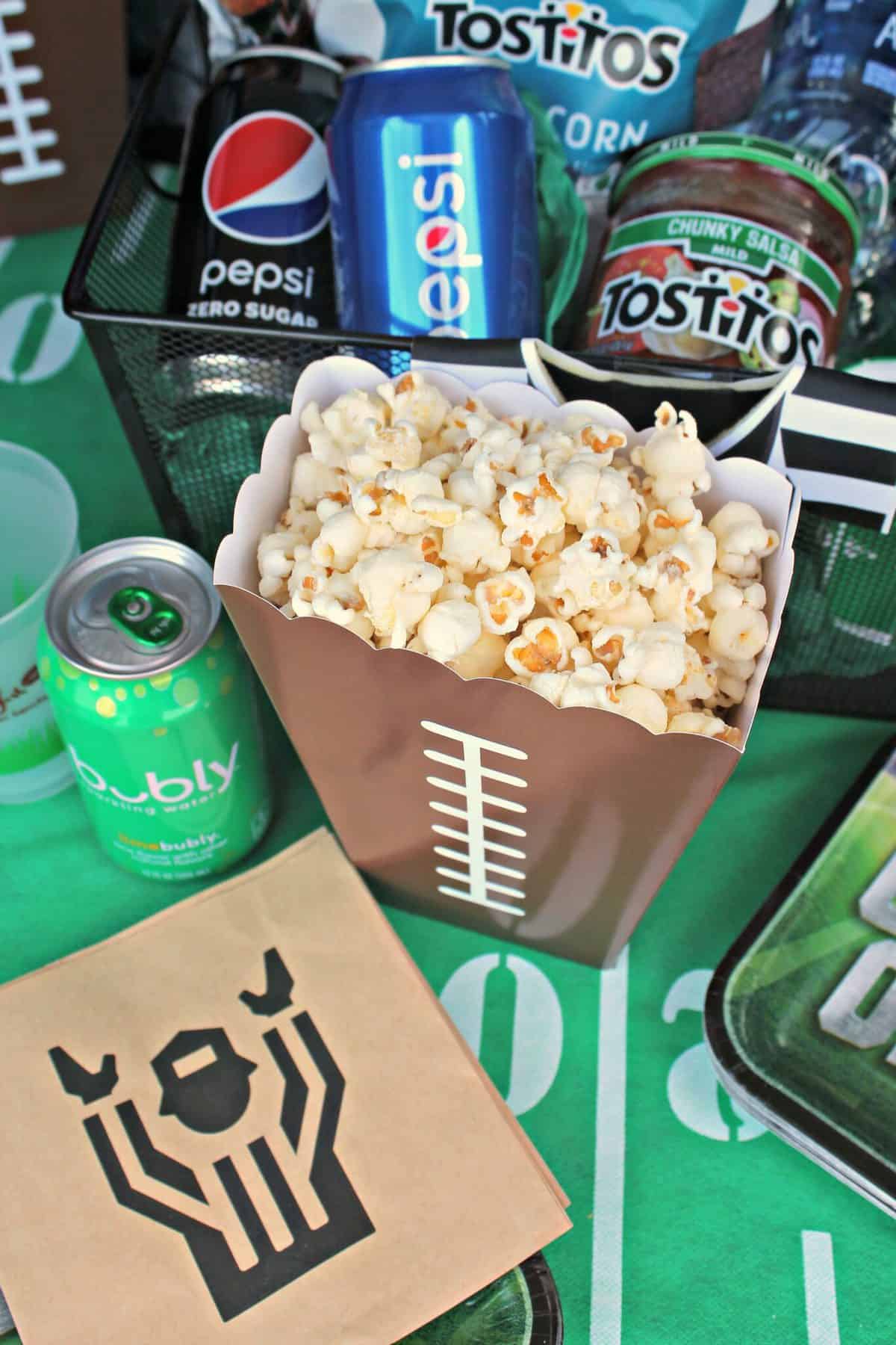 Big Game Drive-In Watch Party - The Kitchen Prep Blog