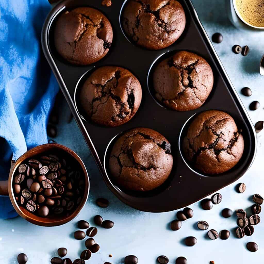 Chocolate Espresso Muffins - The Kitchen Prep Blog